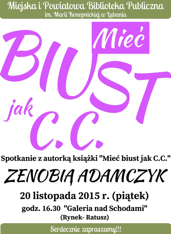 „Mieć biust jak C.C.” – Przegląd Lubański