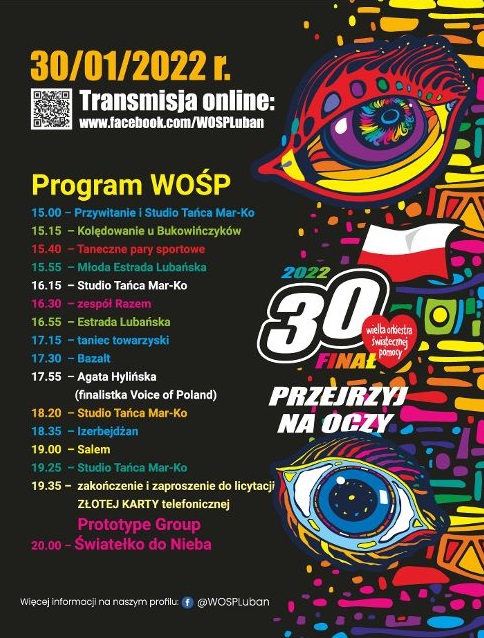30. Finał WOŚP. Będzie się działo! – Przegląd Lubański